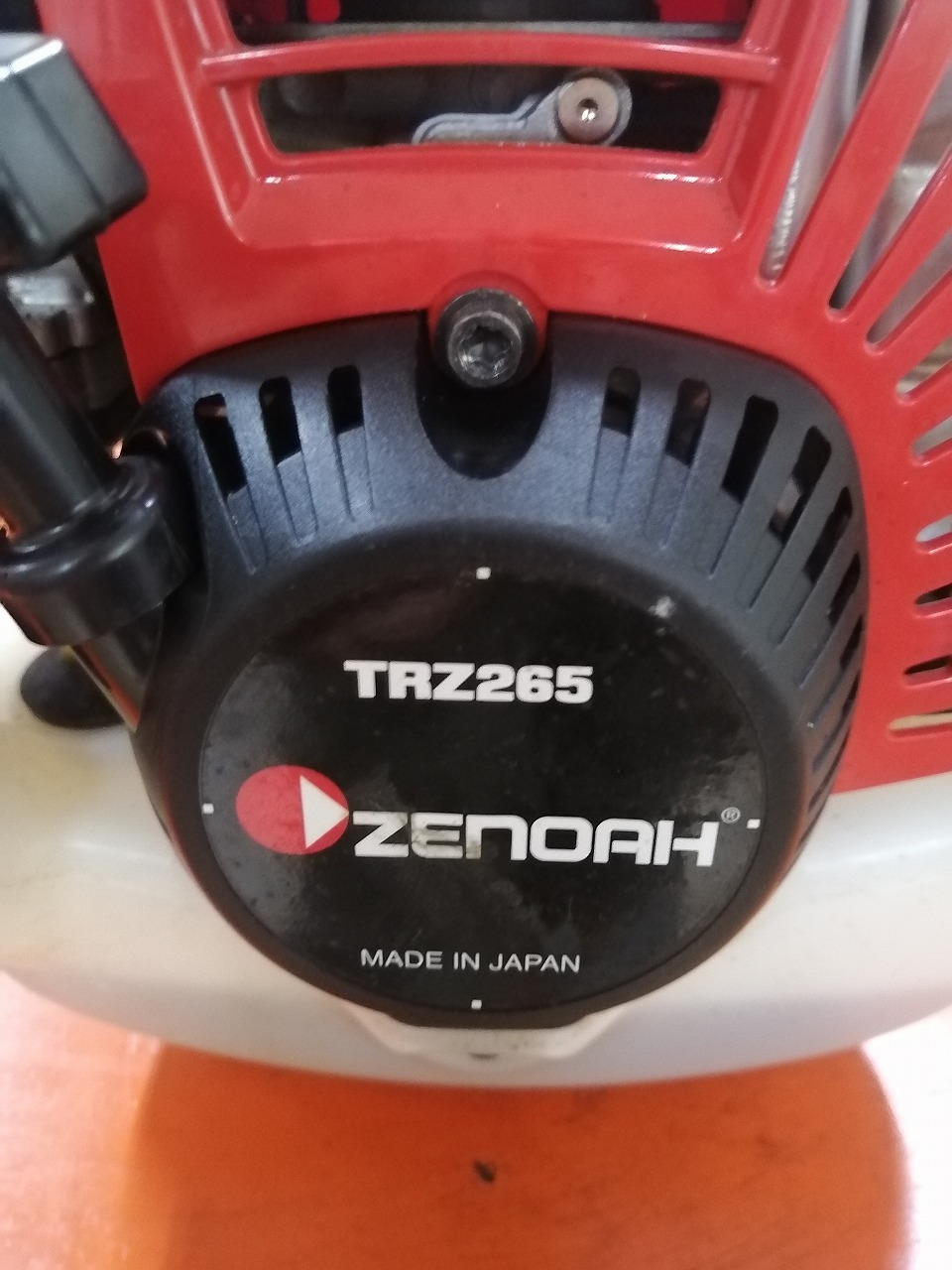 ゼノア刈払機TRZ265 再始動困難 ｜修理ブログ｜プラウ PLOW