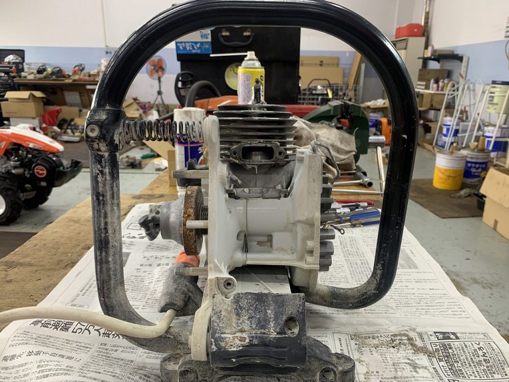 STIHL TS480i エンジン分解 ｜修理ブログ｜プラウ PLOW