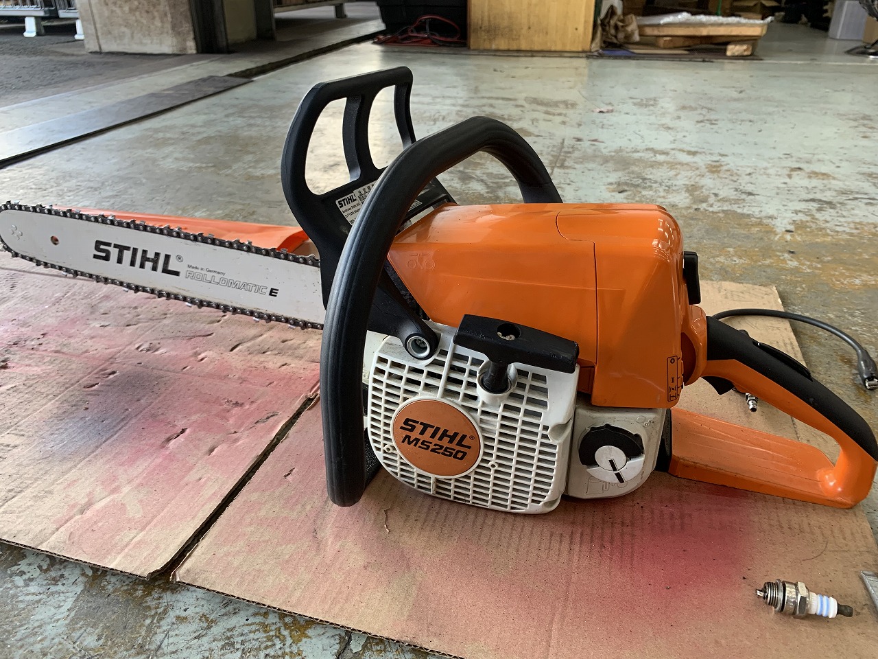 STIHL MS250 エンジンかからない、修理完了 ｜修理ブログ｜プラウ PLOW