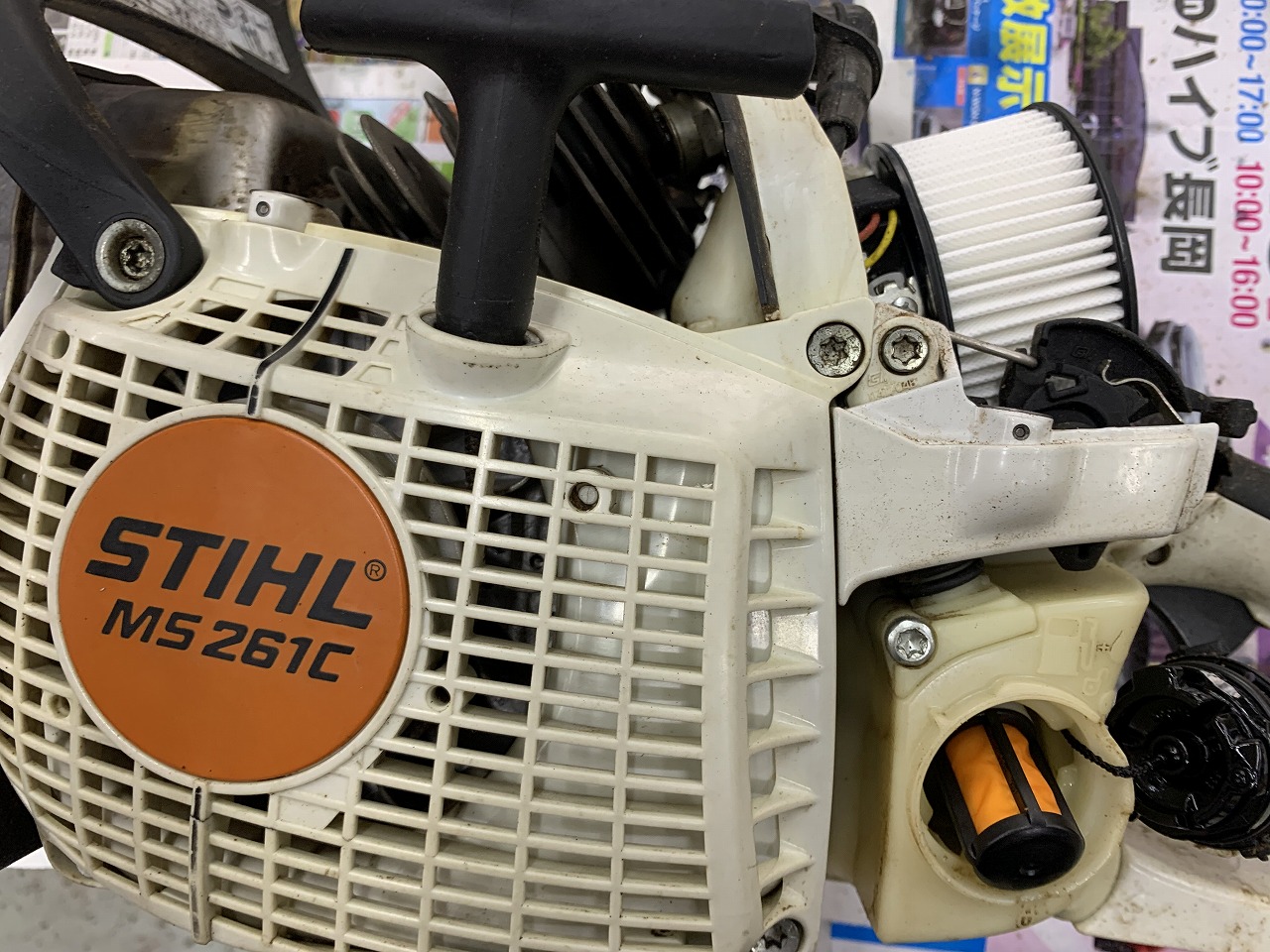 STIHL MS261C-M M-Tronic診断、較正、修理完了 ｜修理ブログ｜プラウ PLOW