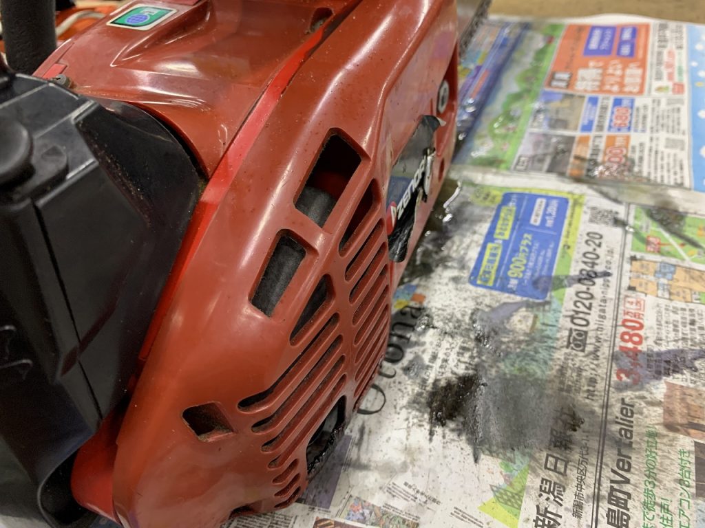 ゼノア G2501 7分くらい作業するとエンストして再始動不能になる。故障診断 ｜修理ブログ｜プラウ PLOW