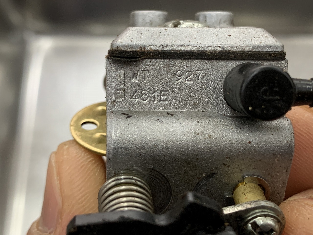 ゼノア G2501 機体清掃、キャブレター分解清掃 ｜修理ブログ｜プラウ PLOW