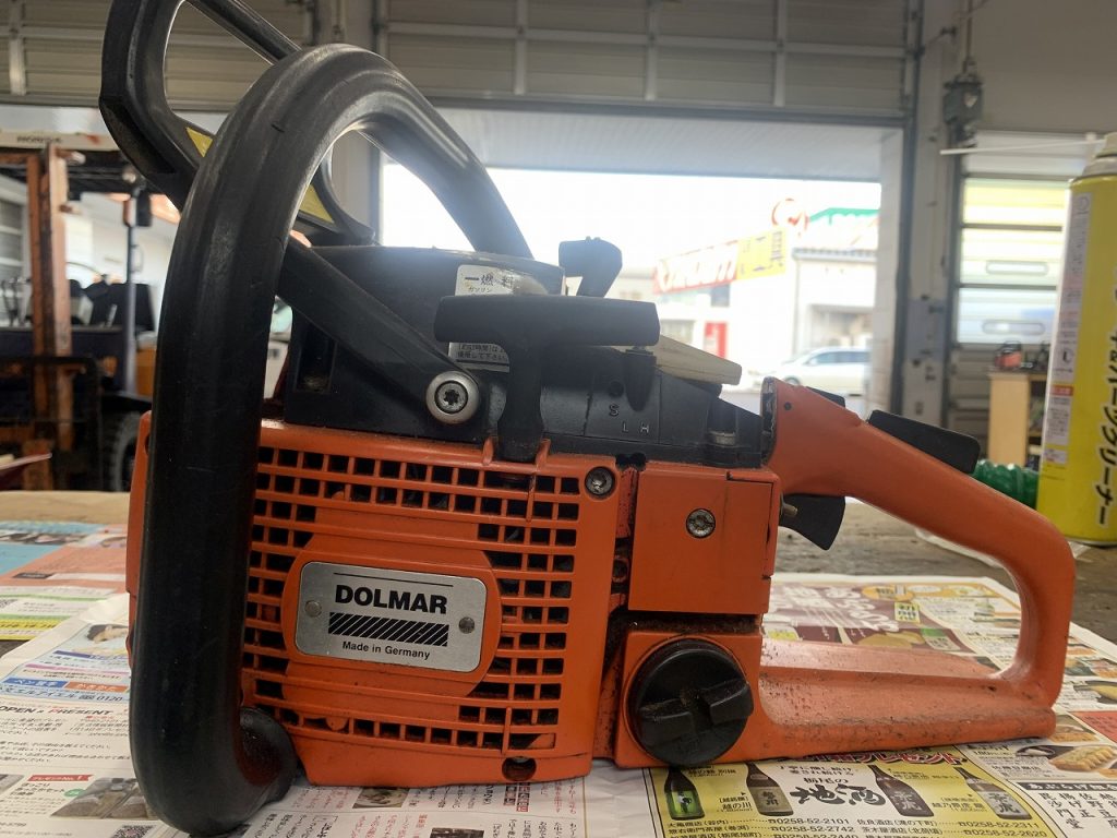 DOLMAR 115i エンジン焼き付き修理、分解中 ｜修理ブログ｜プラウ PLOW