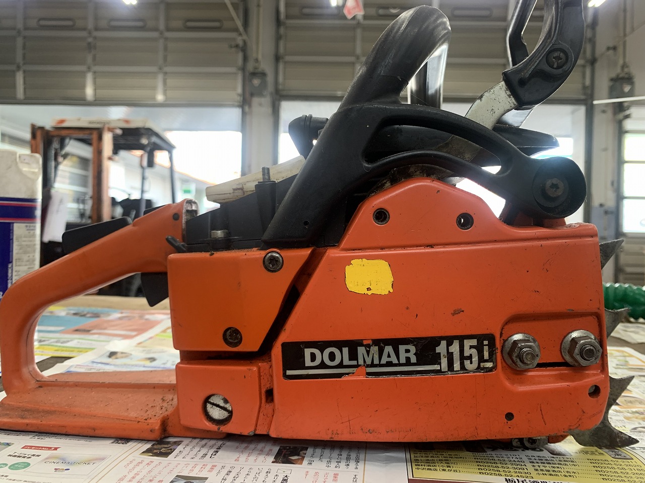 DOLMAR 115i エンジン焼き付き修理、分解中 ｜修理ブログ｜プラウ PLOW