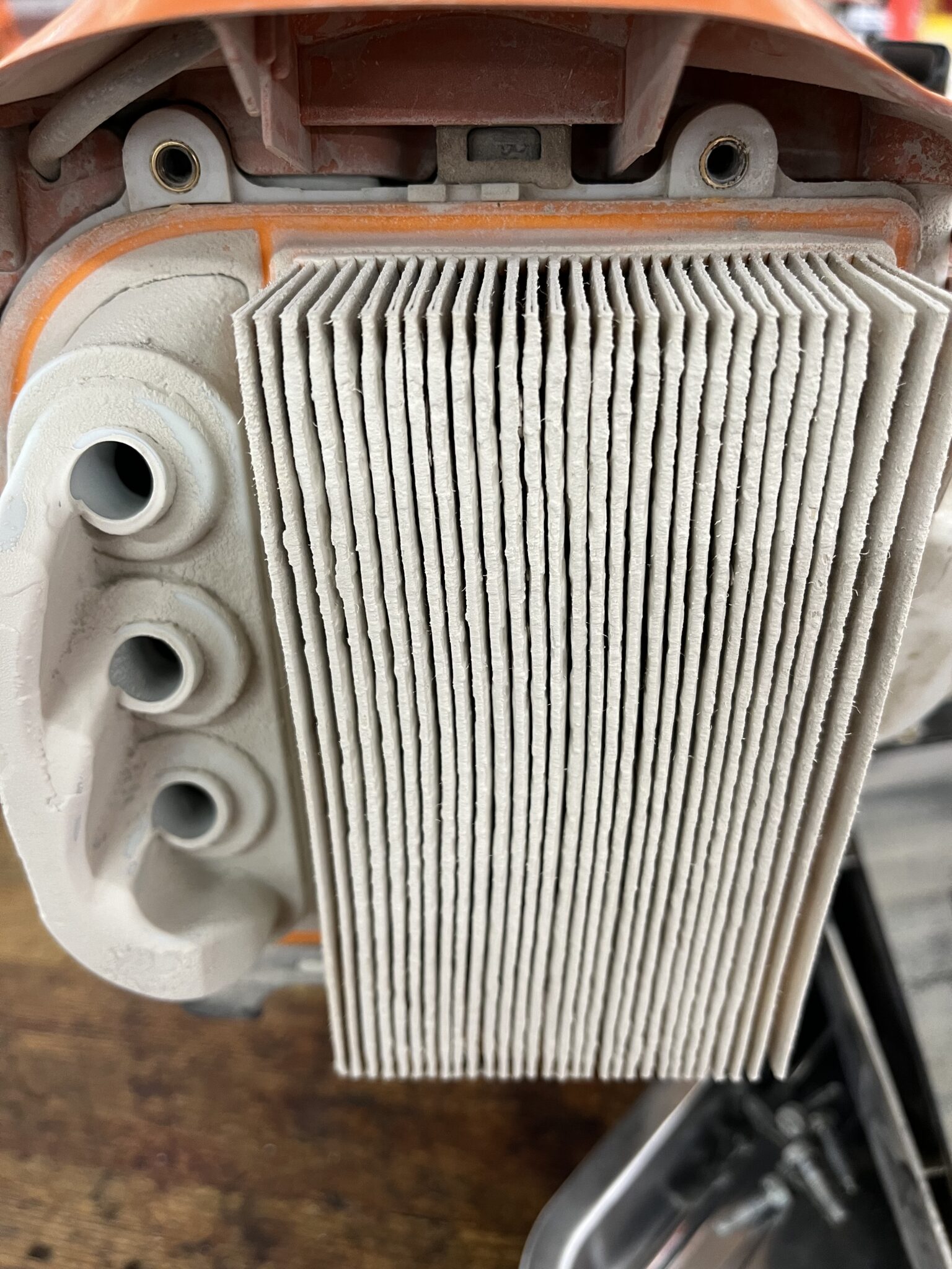 STIHL TS480i シリンダーピストン交換 ｜修理ブログ｜プラウ PLOW