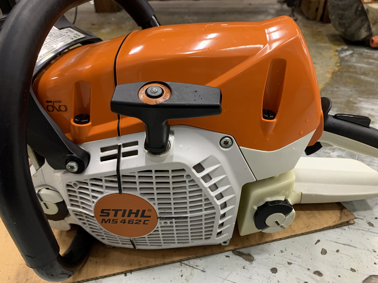 STIHL MS661C-M＋MS462C-M M-Tronic診断、較正 ｜修理ブログ｜プラウ PLOW