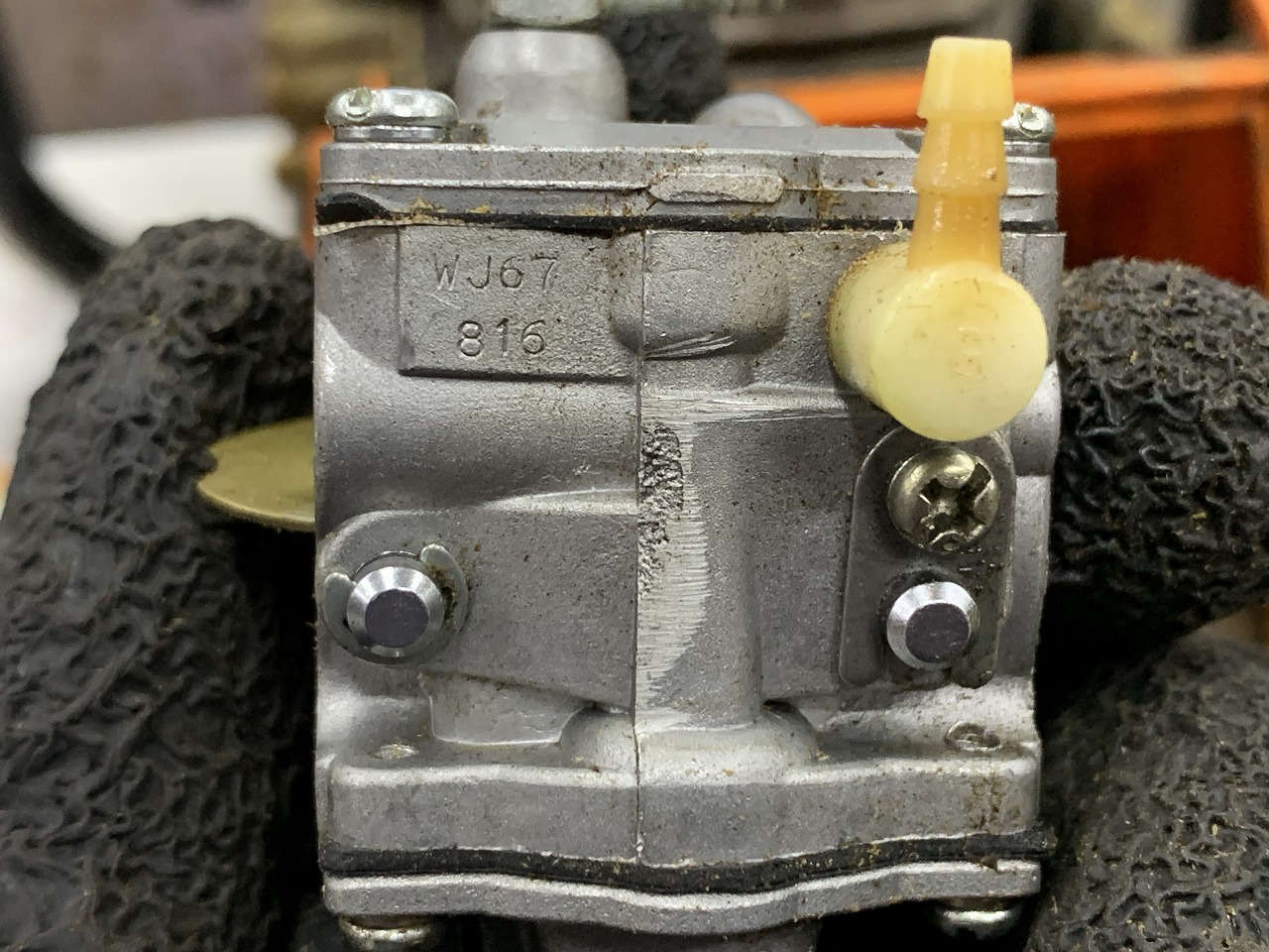 STIHL 066W 修理依頼で岩手県から送られてきました。 ｜修理ブログ｜プラウ PLOW