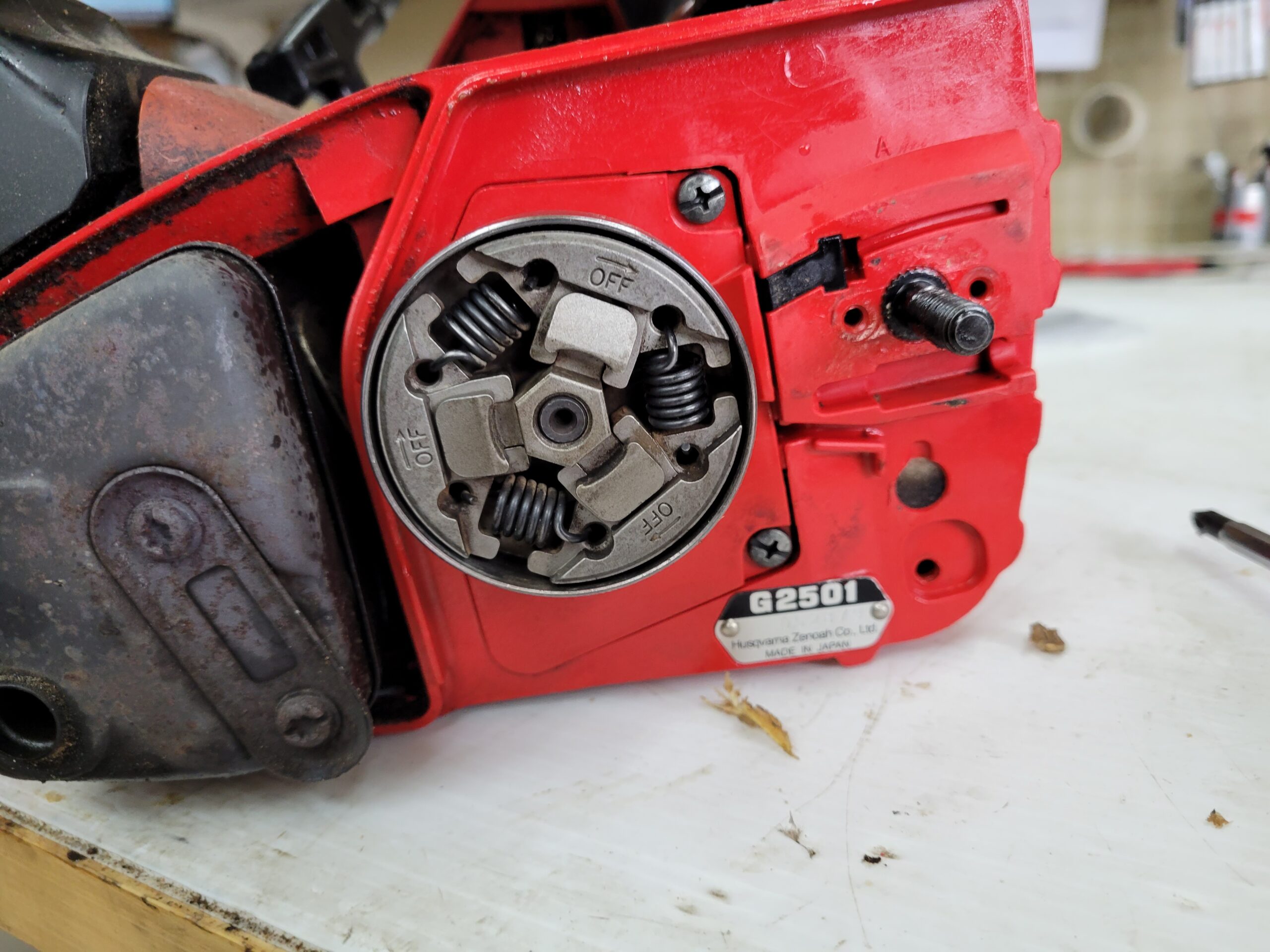 ZENOAH G2501 チェンソー ｜修理ブログ｜プラウ PLOW