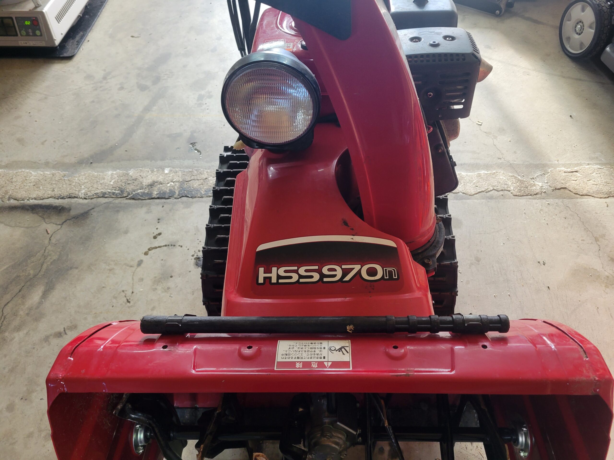 HONDA 除雪機 HSS970 ｜修理ブログ｜プラウ PLOW