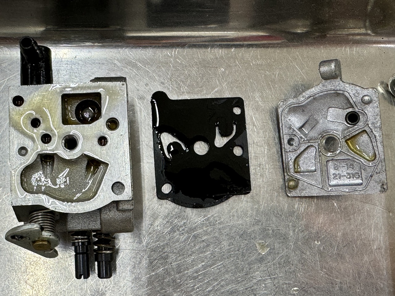 新ダイワE406AV キャブレター分解清掃 ｜修理ブログ｜プラウ PLOW