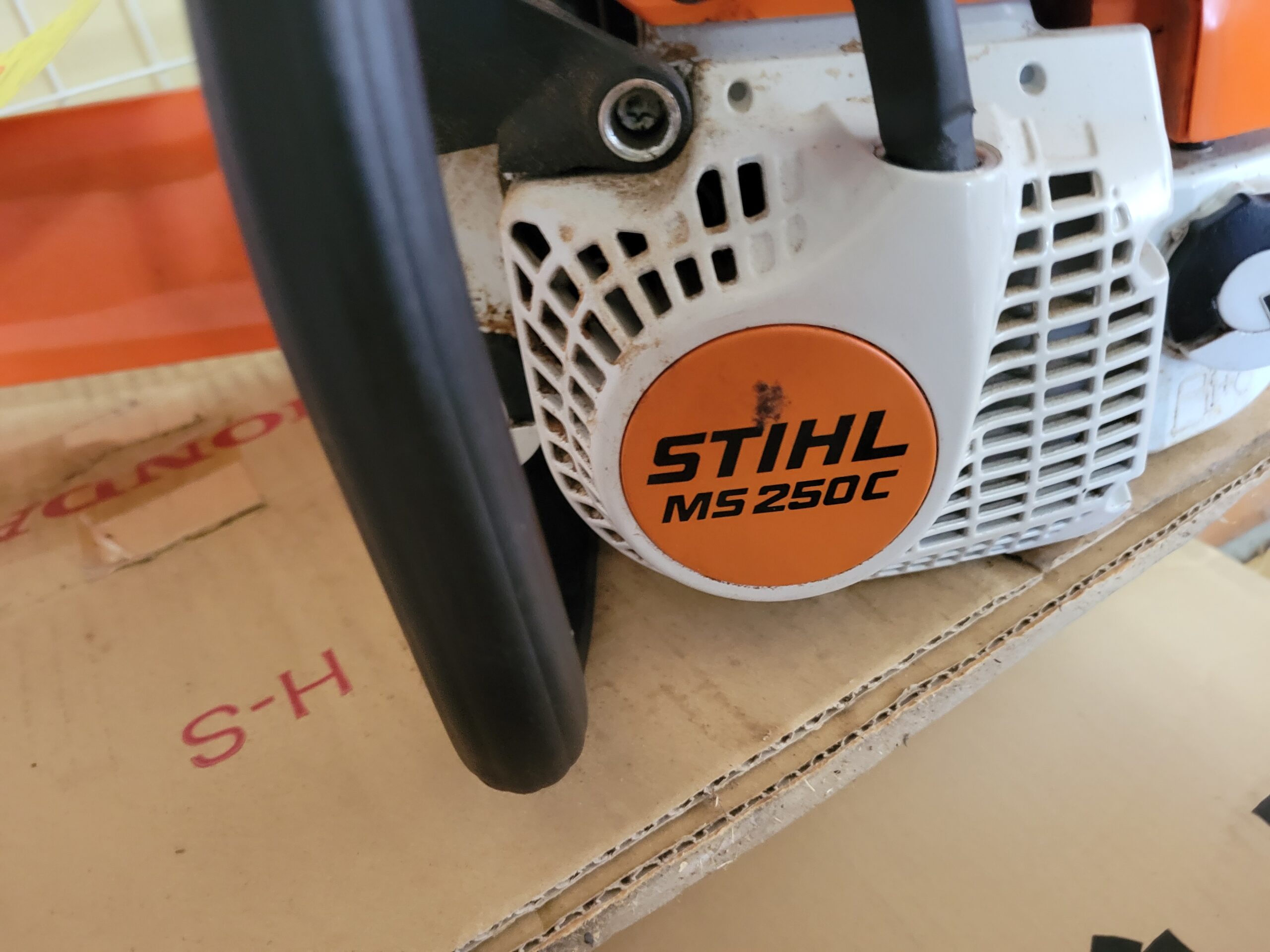 STIHL MS 250C ｜修理ブログ｜プラウ PLOW