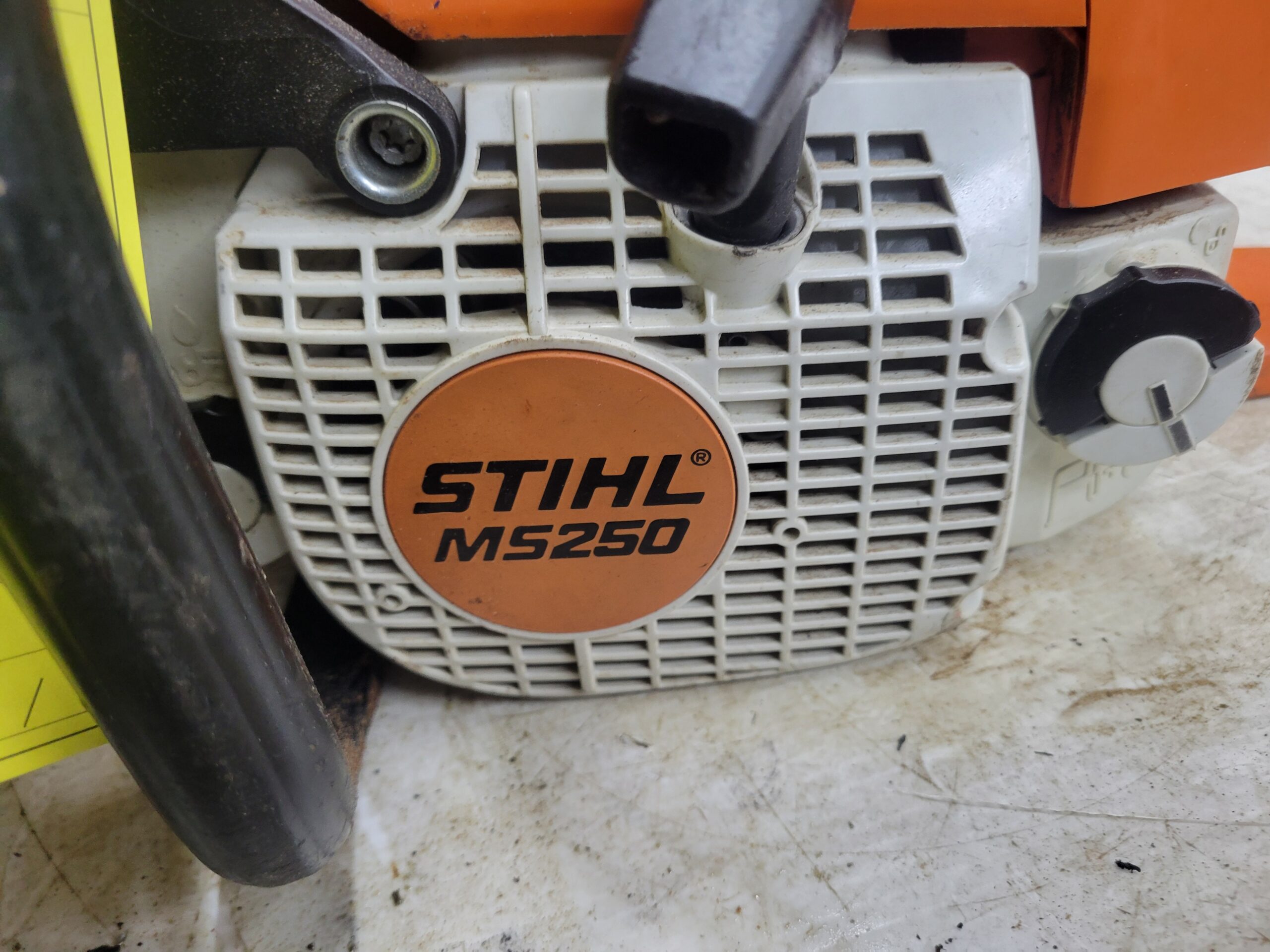 STIHL MS250 ｜修理ブログ｜プラウ PLOW